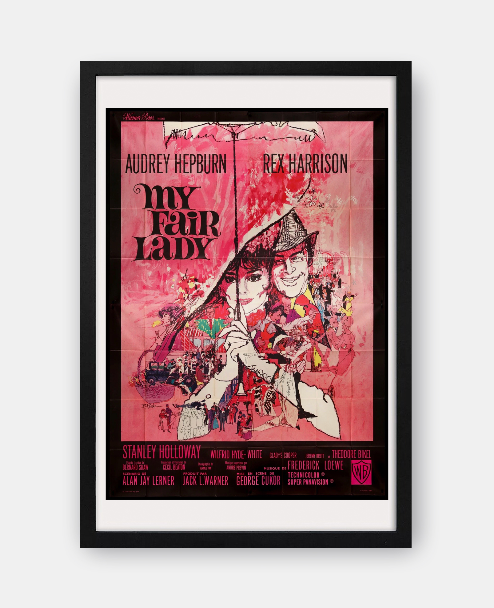 My Fair Lady (1964) Movie Poster - The Curious Desk