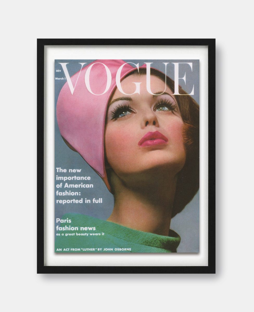 Vogue March 1962 Cover Print - The Curious Desk