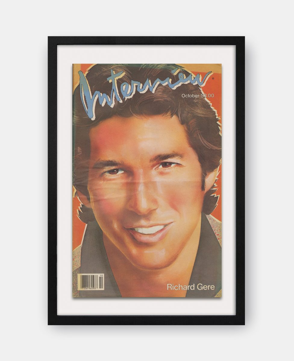Interview Richard Gere Cover Print (October 1983) - The Curious Desk