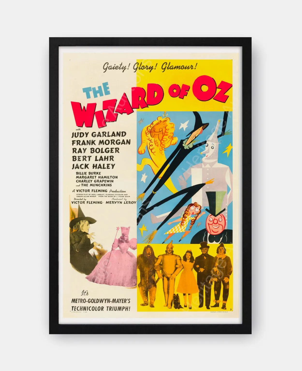 The Wizard of Oz 1939 Movie Poster - The Curious Desk