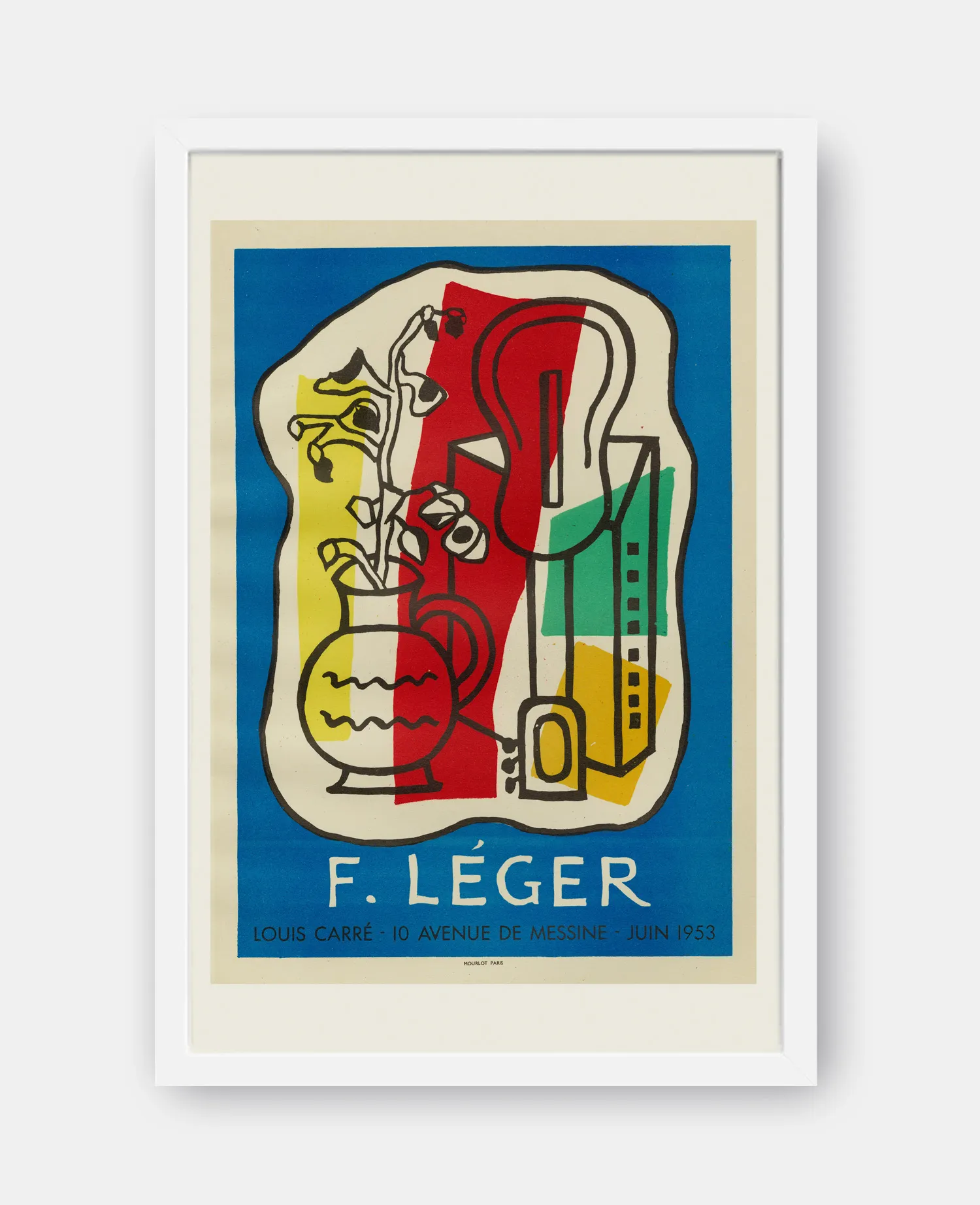 Fernand Leger – Louis Carre – 1953 Exhibition Poster Print - The ...