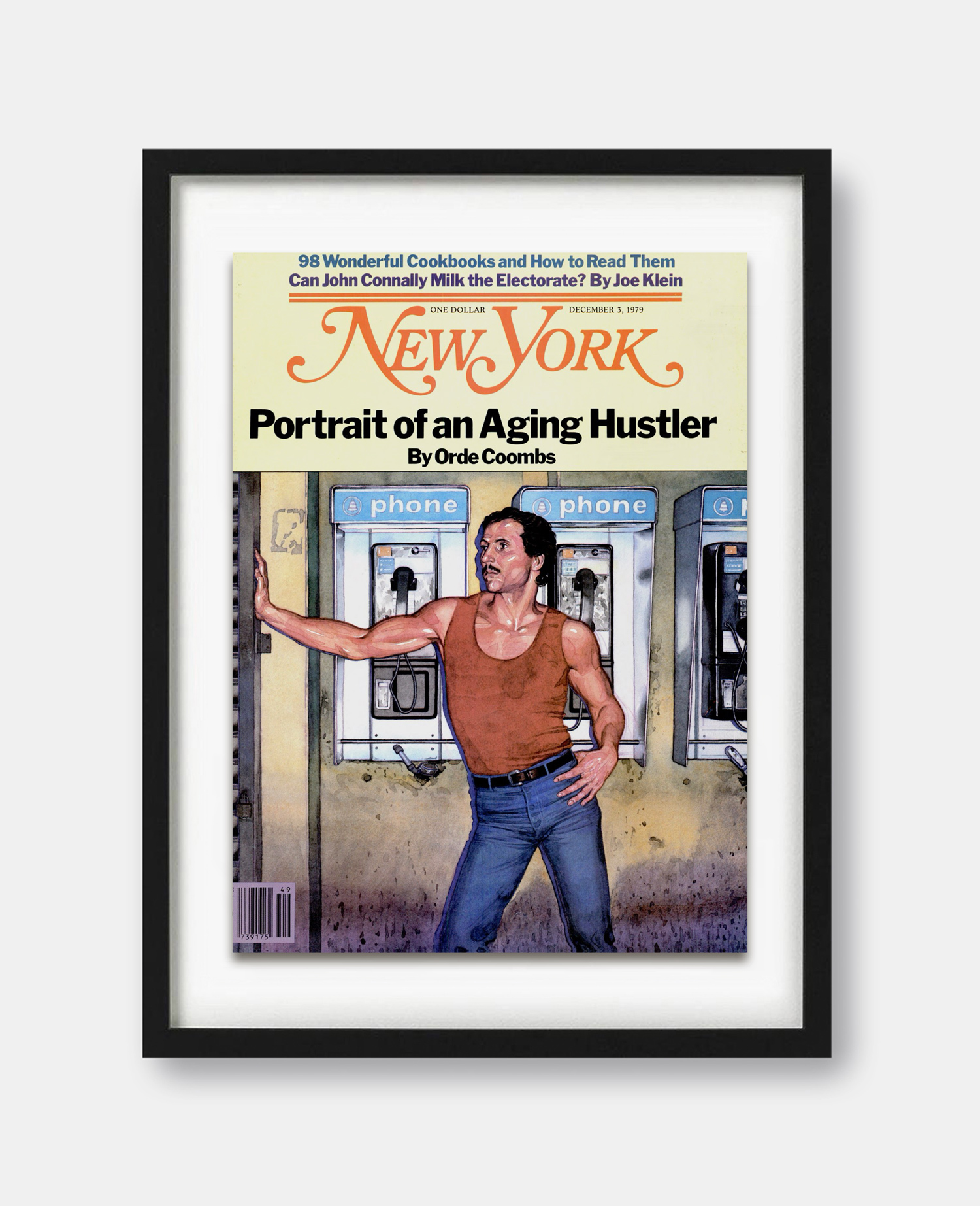 New York December 3, 1979 Magazine Cover Print - The Curious Desk