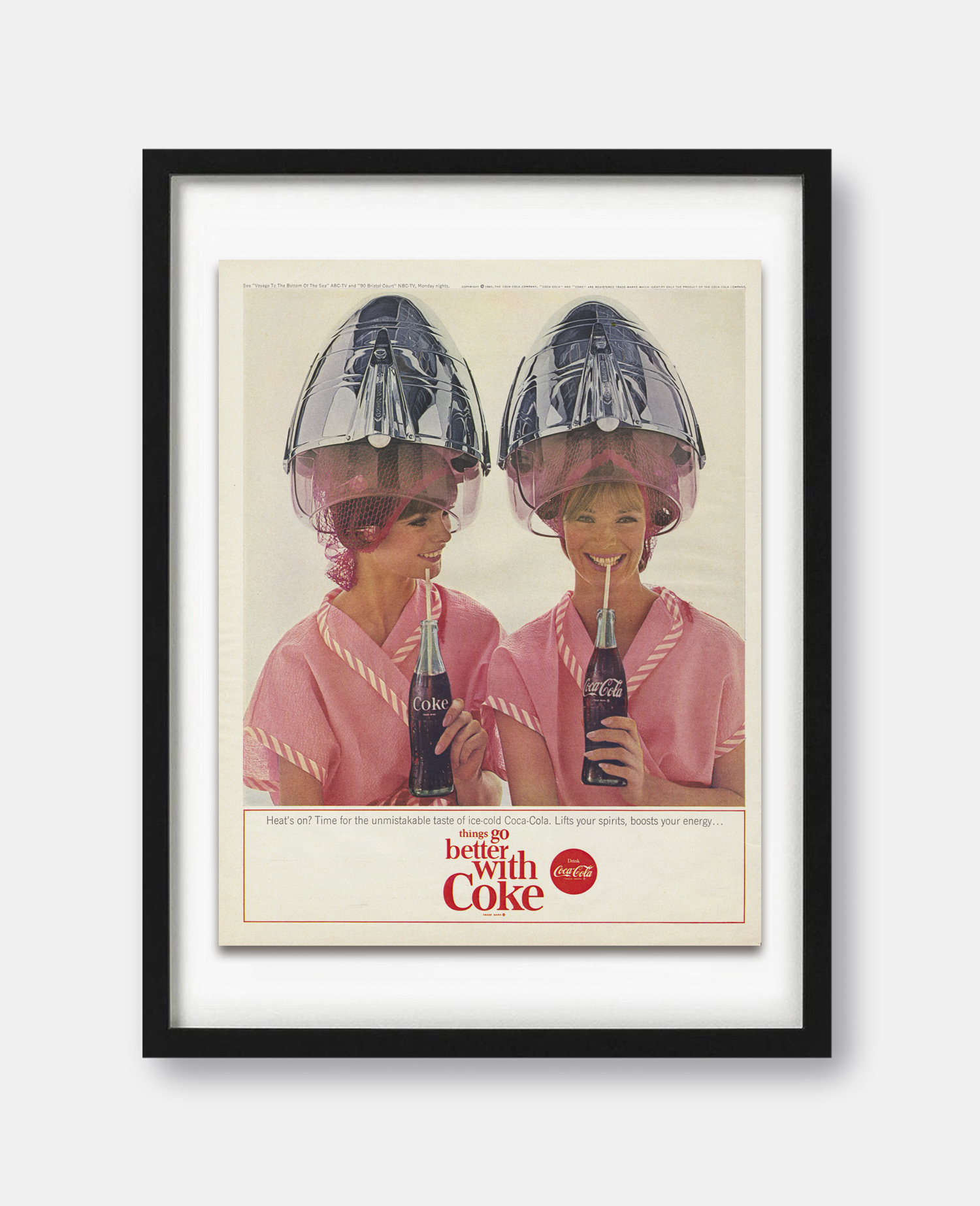 COCA-COLA ‘Things go better with Coke’ Magazine Ad Print - The Curious Desk