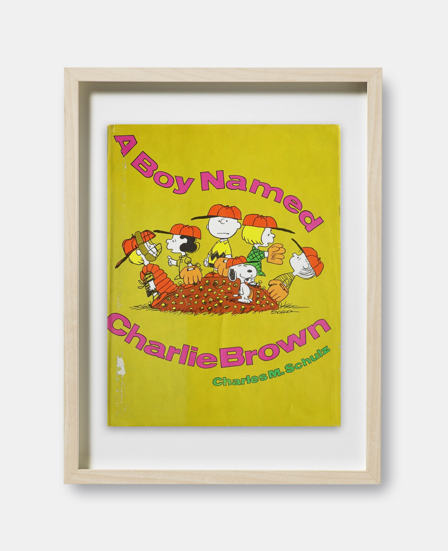 A Boy Named Charlie Brown by Charles M. Schulz Print - The Curious Desk