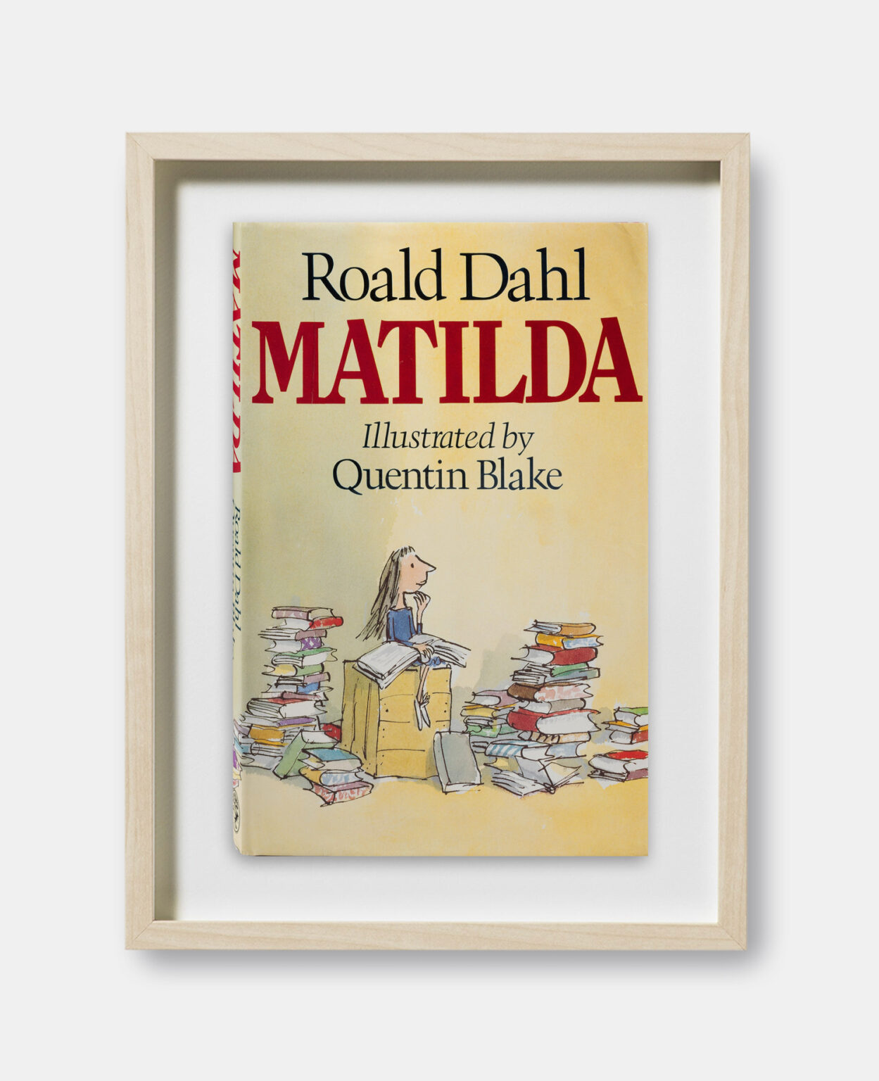 Matilda by Roald Dahl Print - The Curious Desk